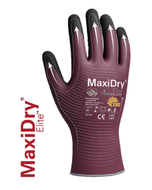 Ergonomic Work Gloves with MaxiDry® Elite™ | Lyreco Intersafe